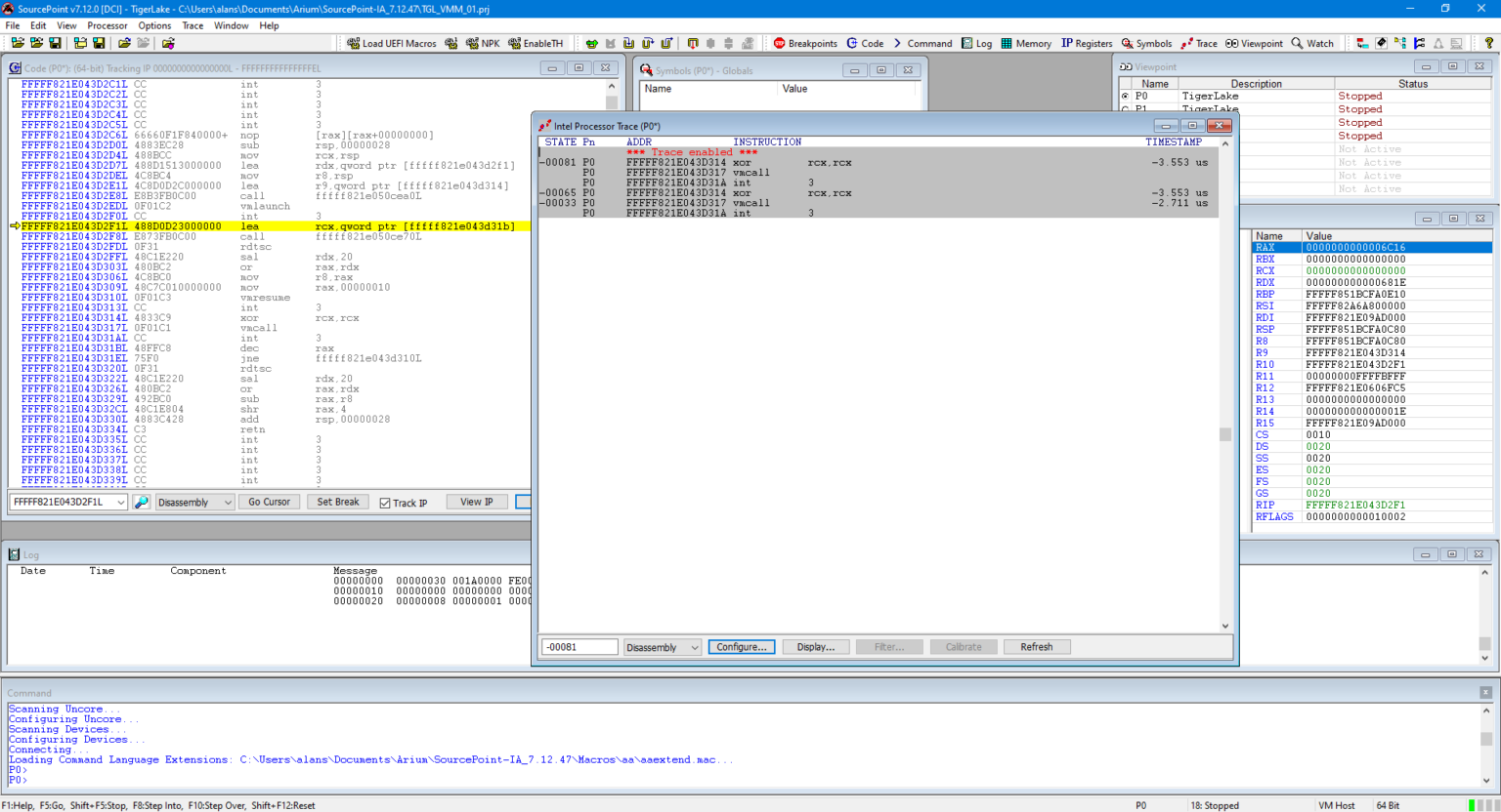 Jtag Debug Of Windows Hyper V Secure Kernel With Windbg And Exdi Part 1 Asset Intertech